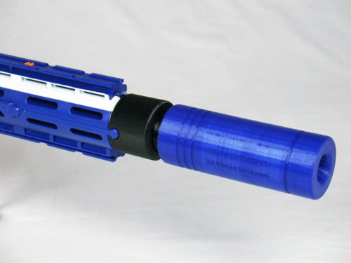 Barrel Extension Adapter - 3D Printed Solid