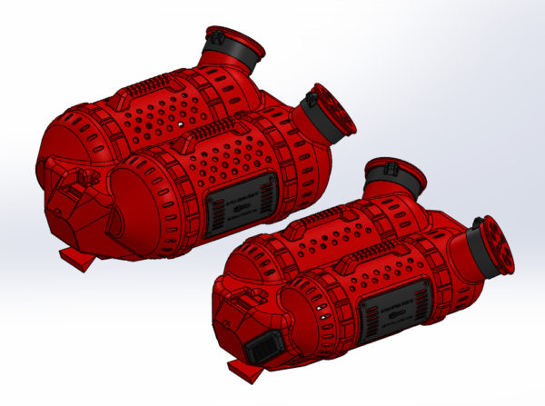 Prometheus God Hopper - 3D Printed Solid