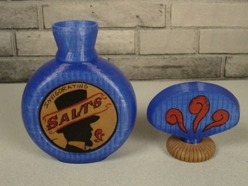 Bioshock Infinite Salts Bottle (unofficial) - 3D Printed Solid